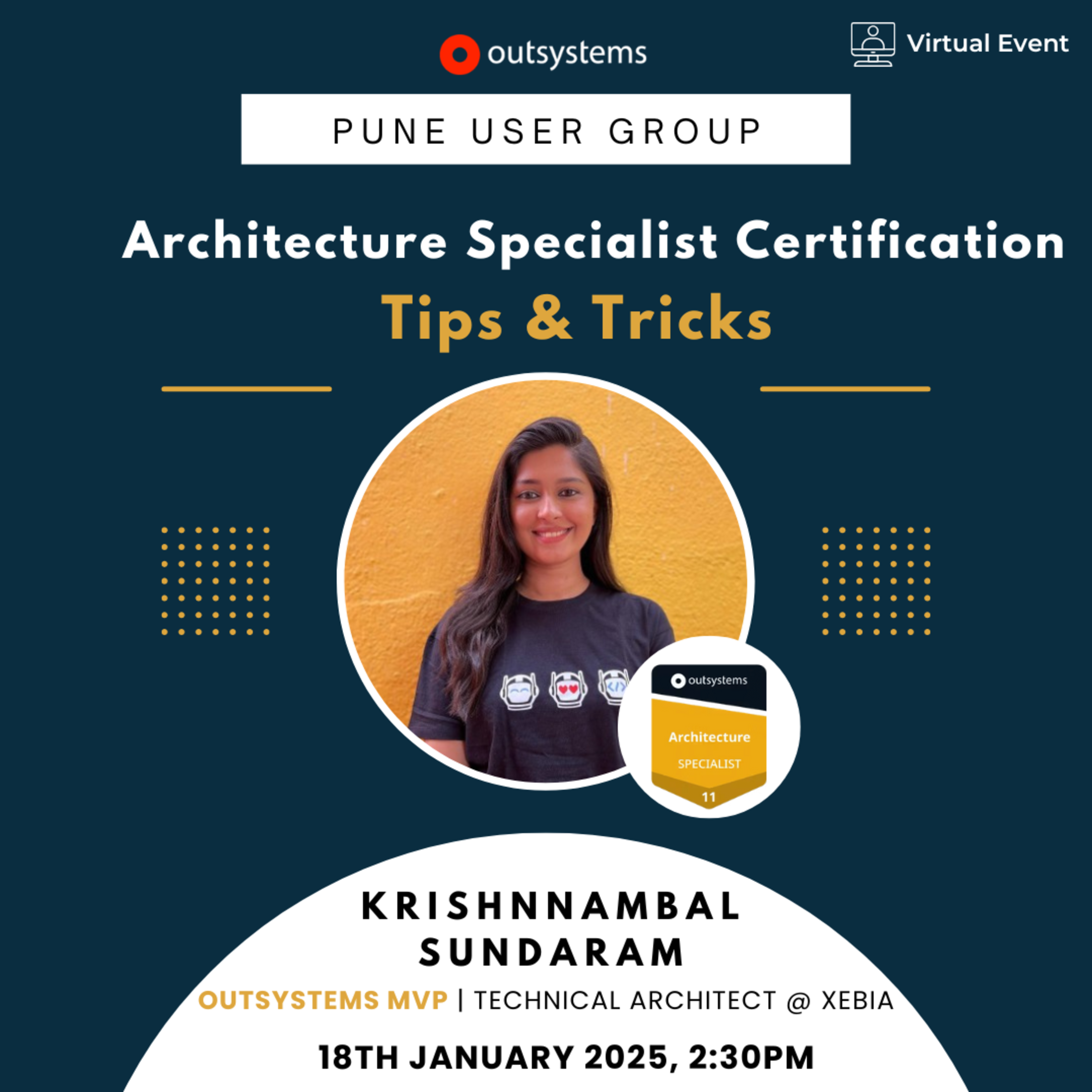 See Mastering Architecture Specialist Certification: Tips & Tricks by an MVP at OutSystems User ...